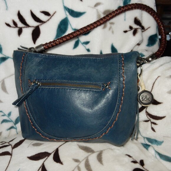 The Sak | Bags | Sak Blue Leather Bag | Poshmark